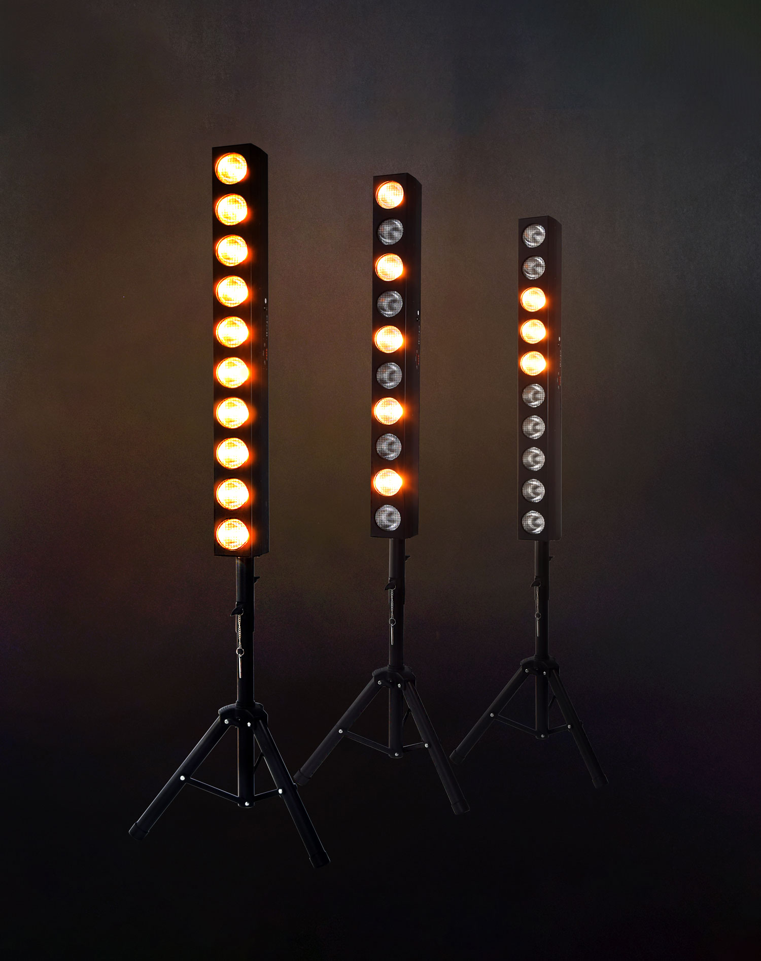 Amber LED Blinder Bar with Tripod Stand