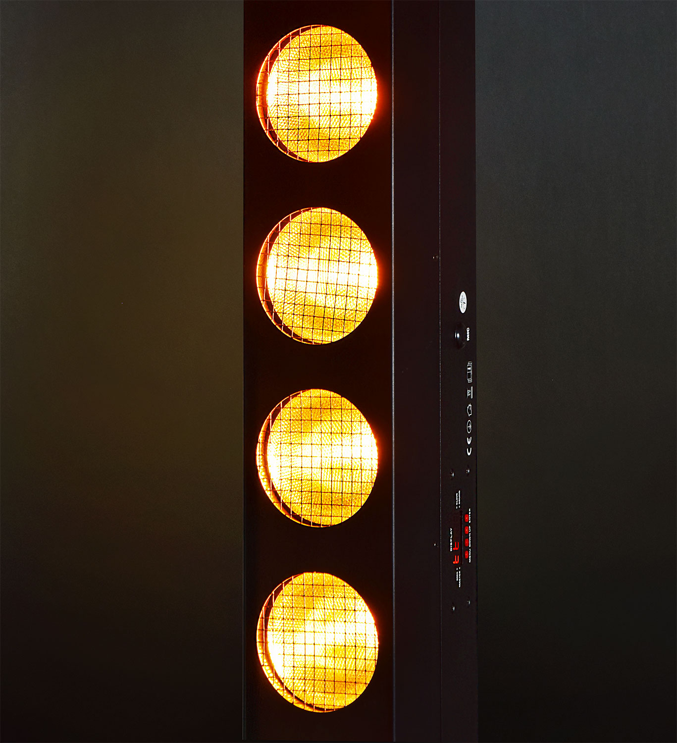 Amber LED Blinder Bar with Tripod Stand