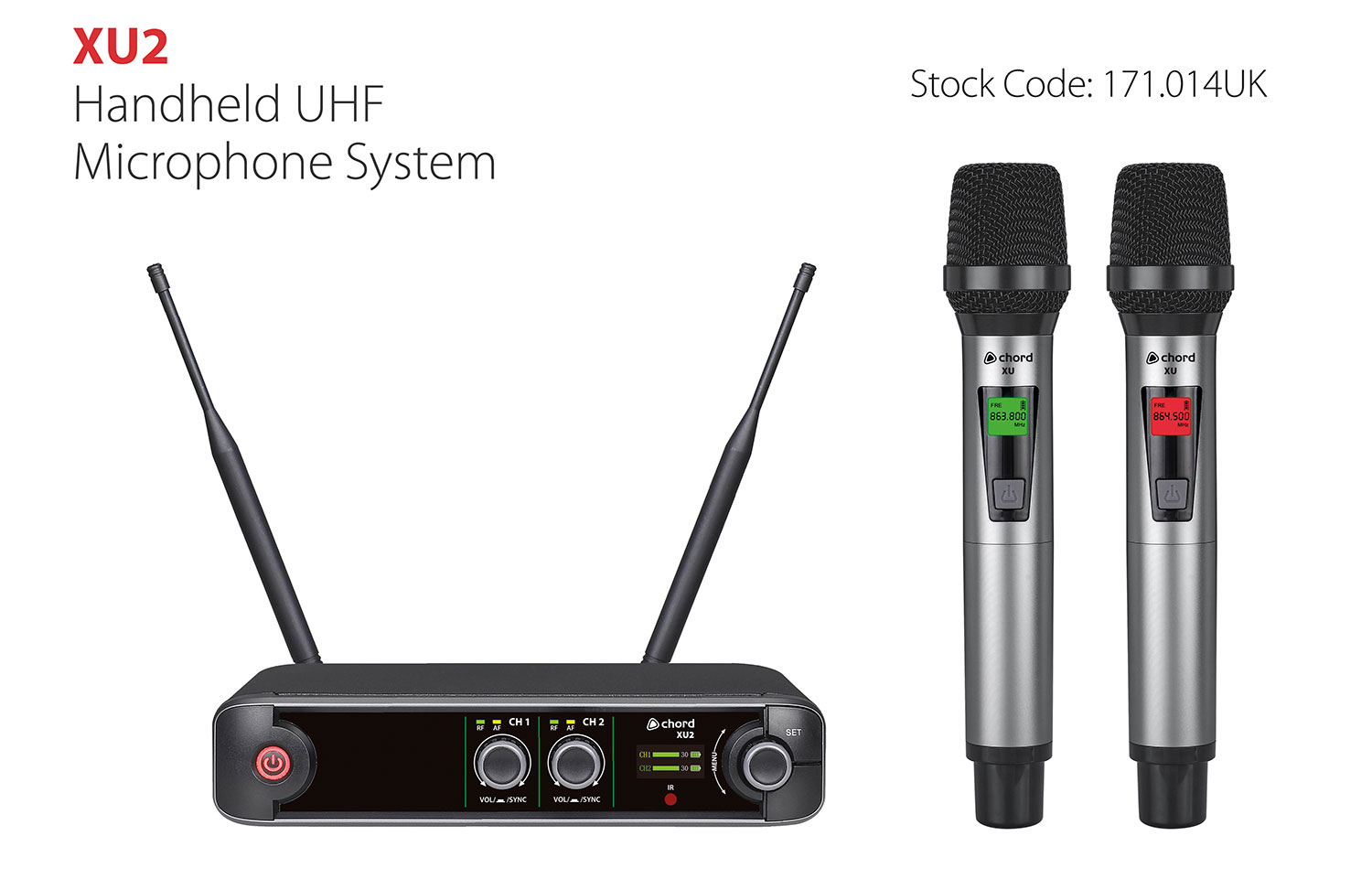 AVSL : Product : Microphones : UHF Wireless : UHF Systems : 171.014UK