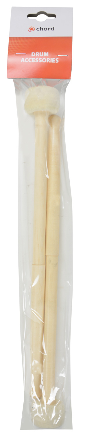 Chord Percussion Drum Mallet Sticks Wood Maple Hard Felt / Wrapped Felt ...